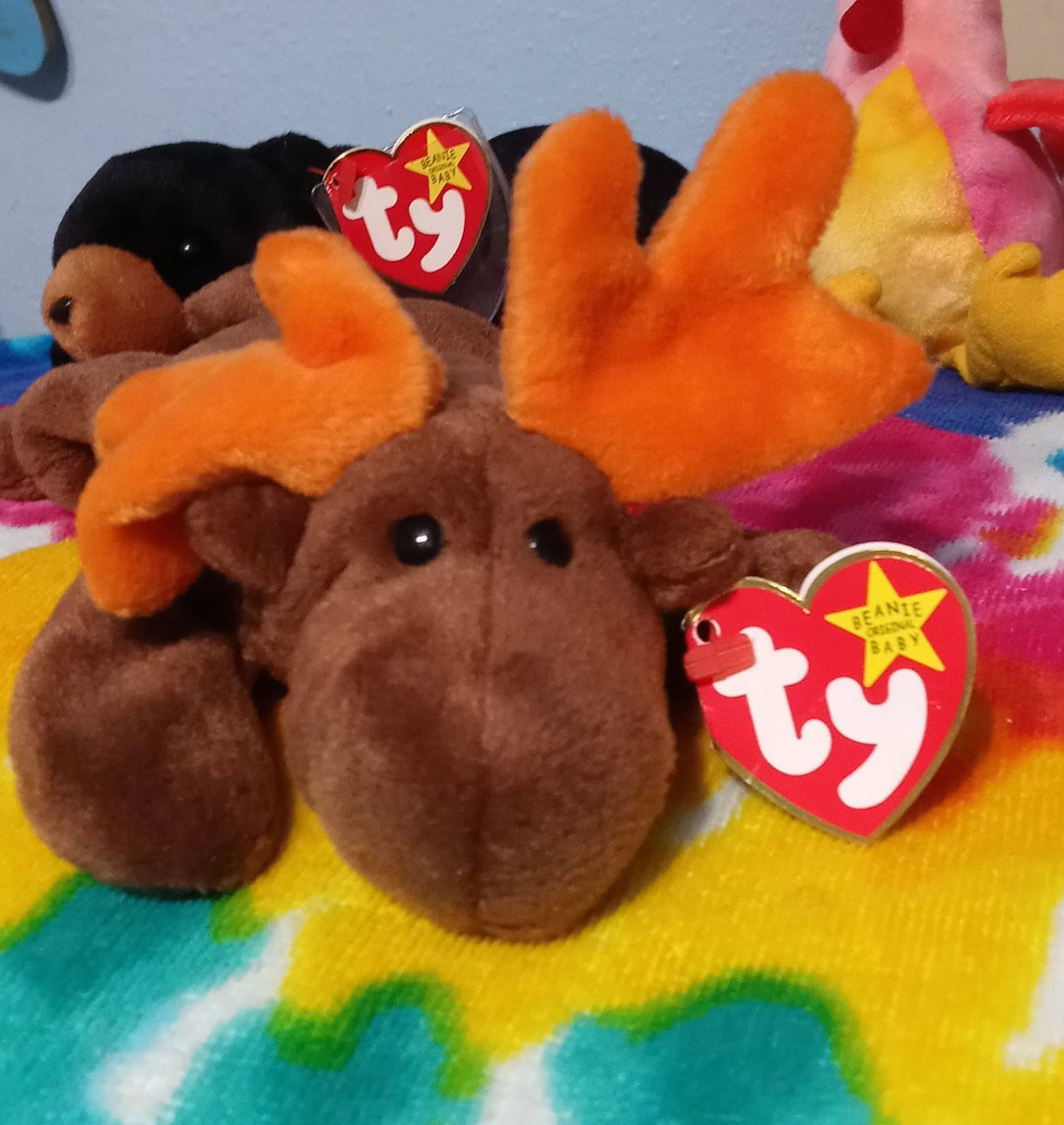 Chocolate TY Beanie Baby Retired Rare MWMT - Etsy