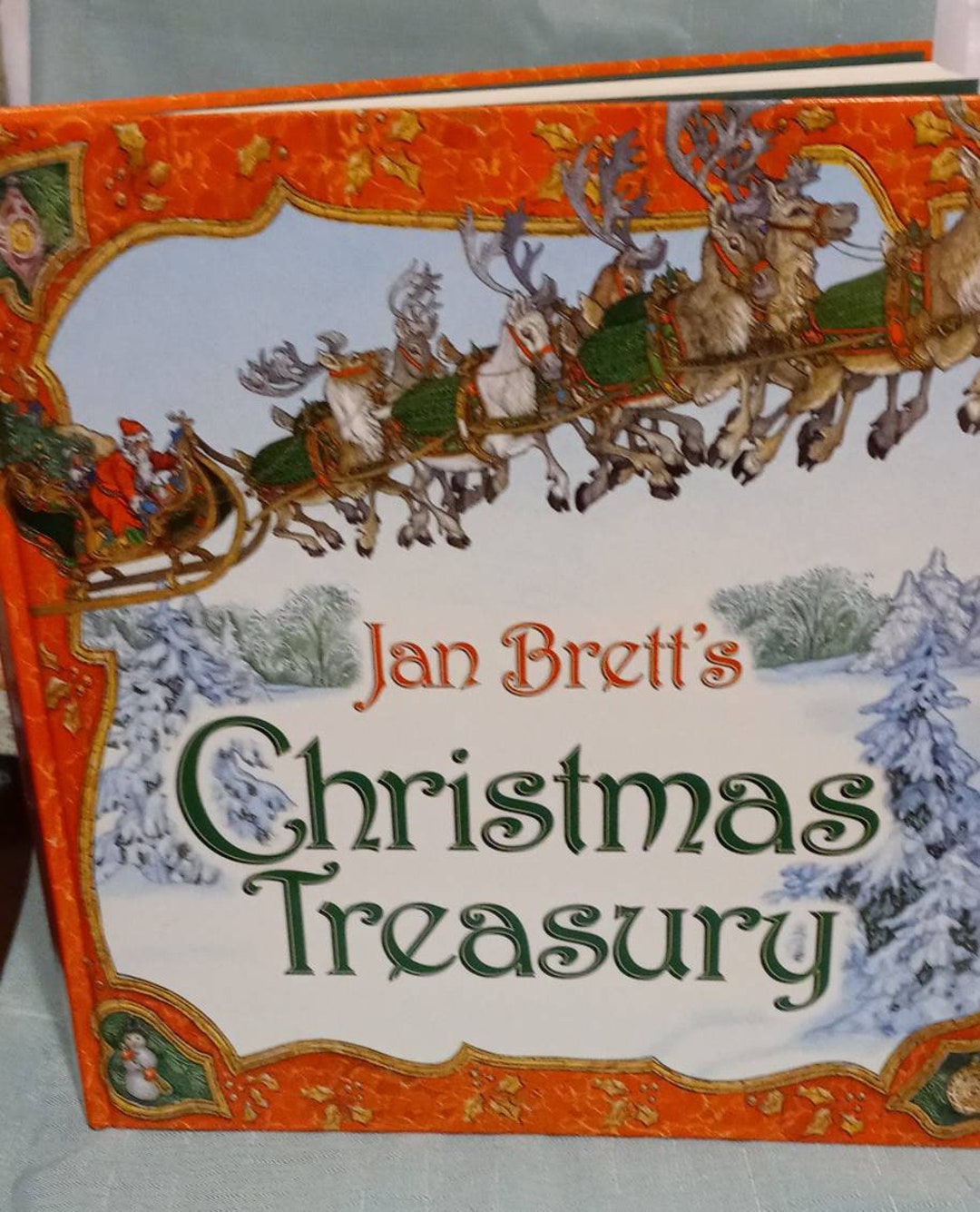 Jan Brett's Christmas Treasury Story Book - Etsy