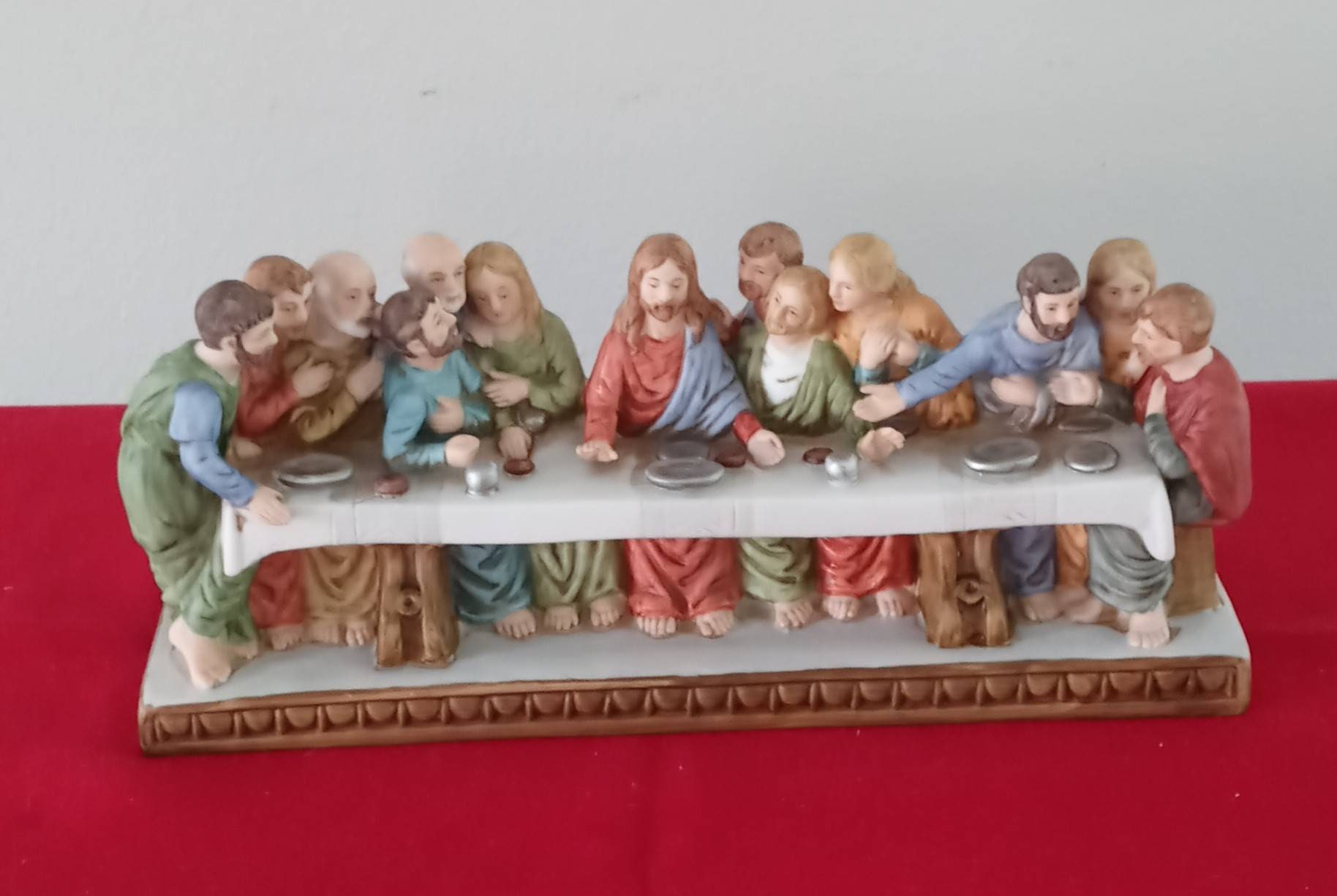 Lefton Last Supper Figurine Rare - Etsy