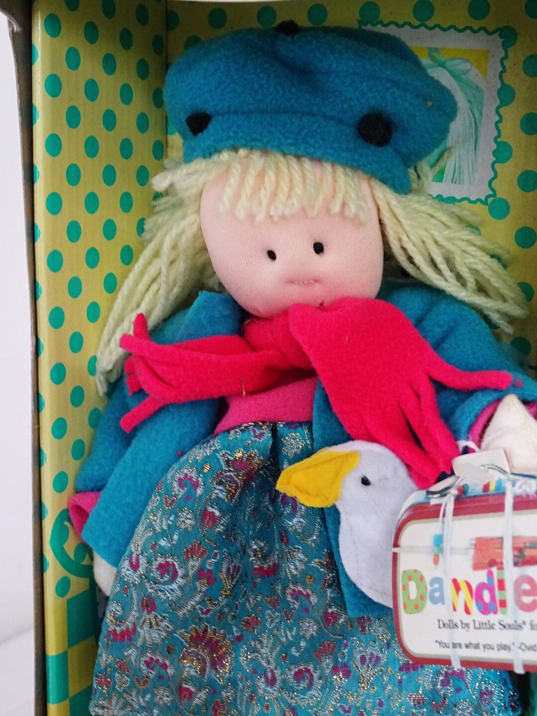 Little Souls 8" Cloth Doll Dandles for Kids "laney" MIB Ages 3 Years ...