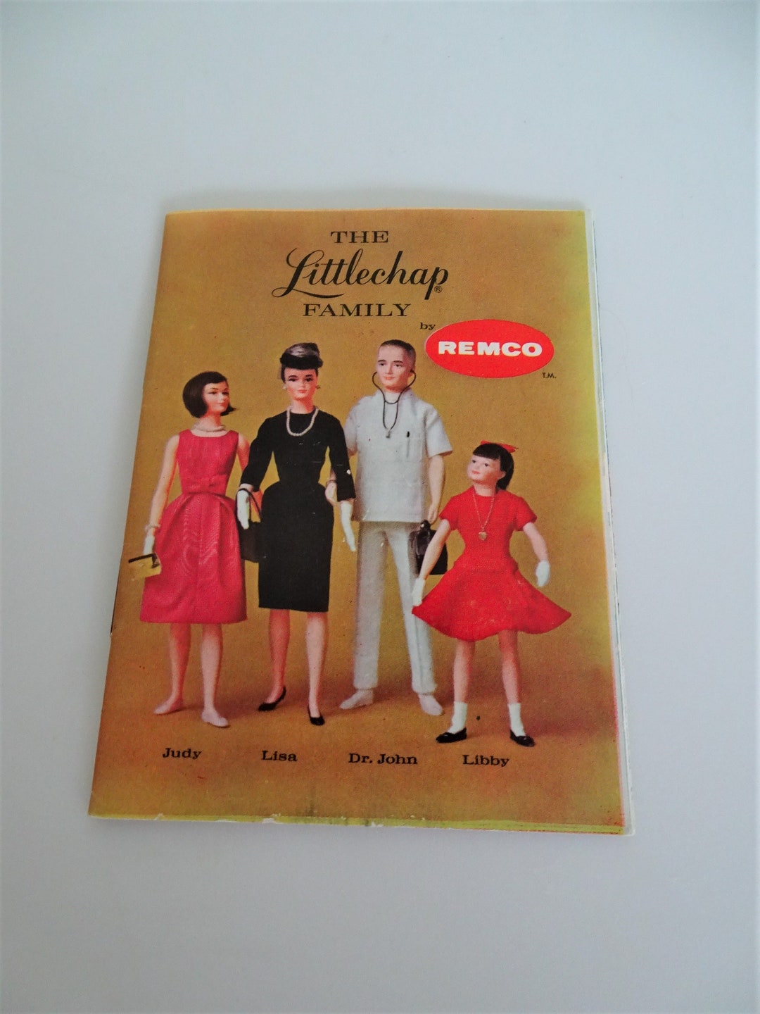 Vintage 1960's Remco Littlechap Family Booklet - Etsy