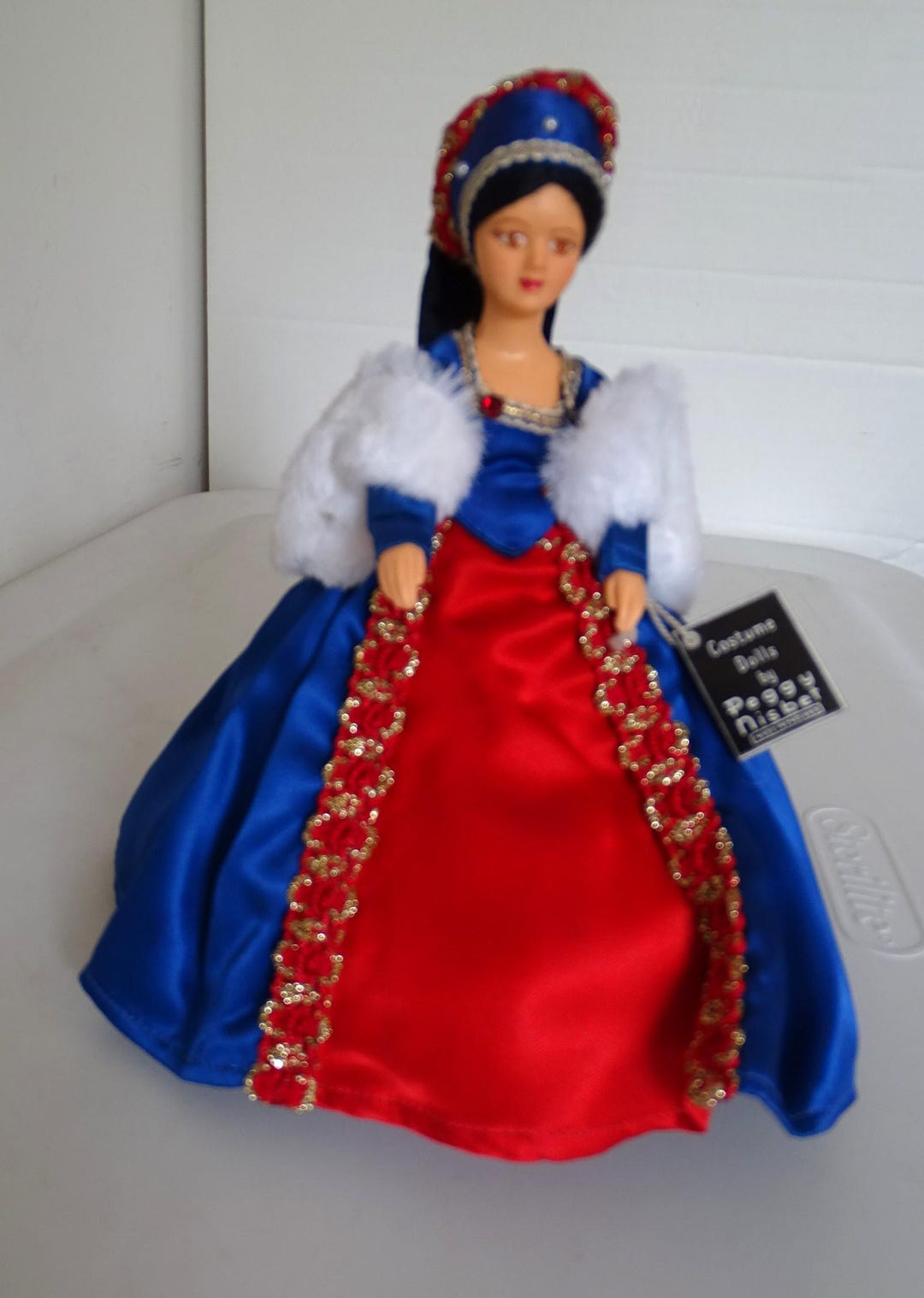 Vintage Peggy Nisbet 8" Anne Boleyn Model H217 Hard Plastic W/wrist Tag ...