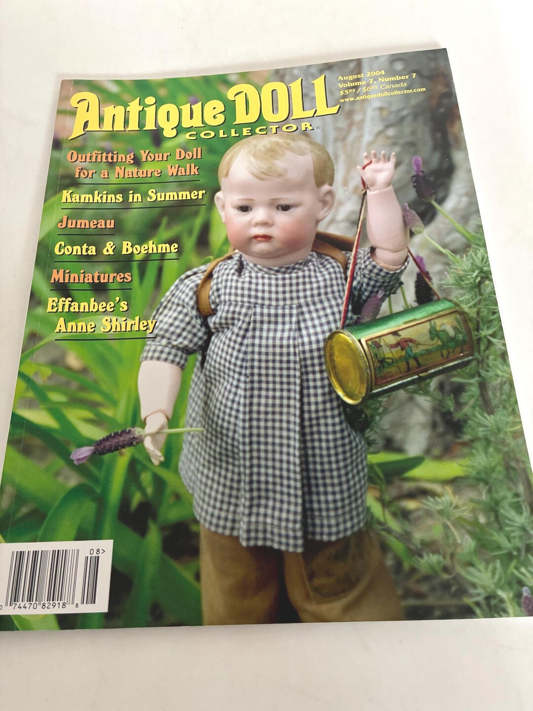 Antique Doll Collector Magazine August 2004 Kamkins, Jumeau, Effanbee ...
