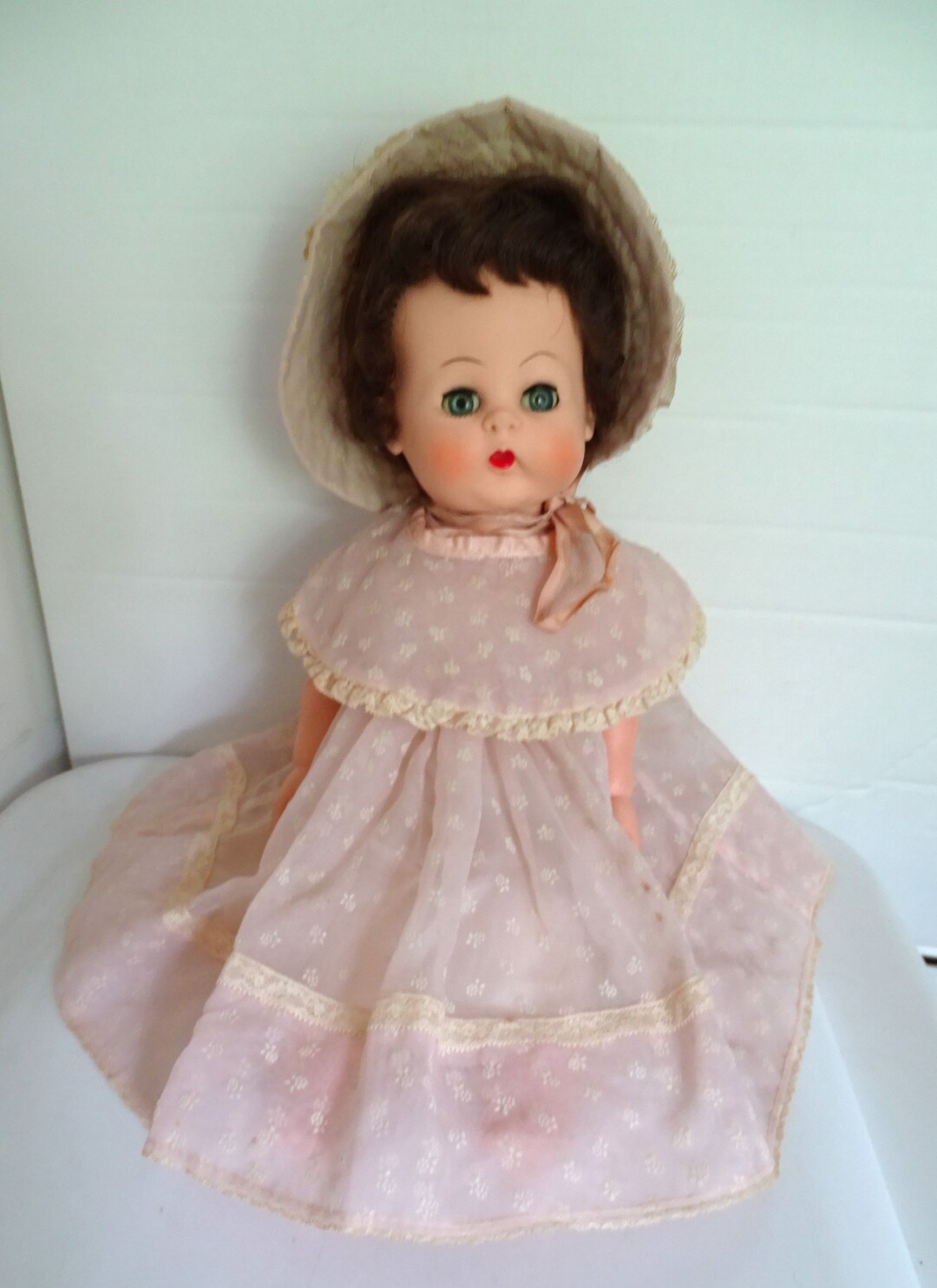 Vintage Early 1950's Effanbee 20 Stuffed Vinyl Baby Doll All Original ...