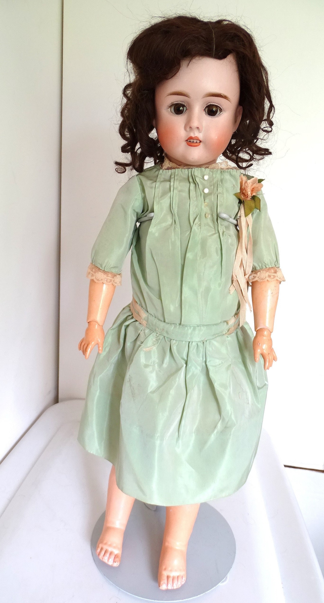 Antique 24” Max Handwerck Bisque Socket Head Girl - Etsy