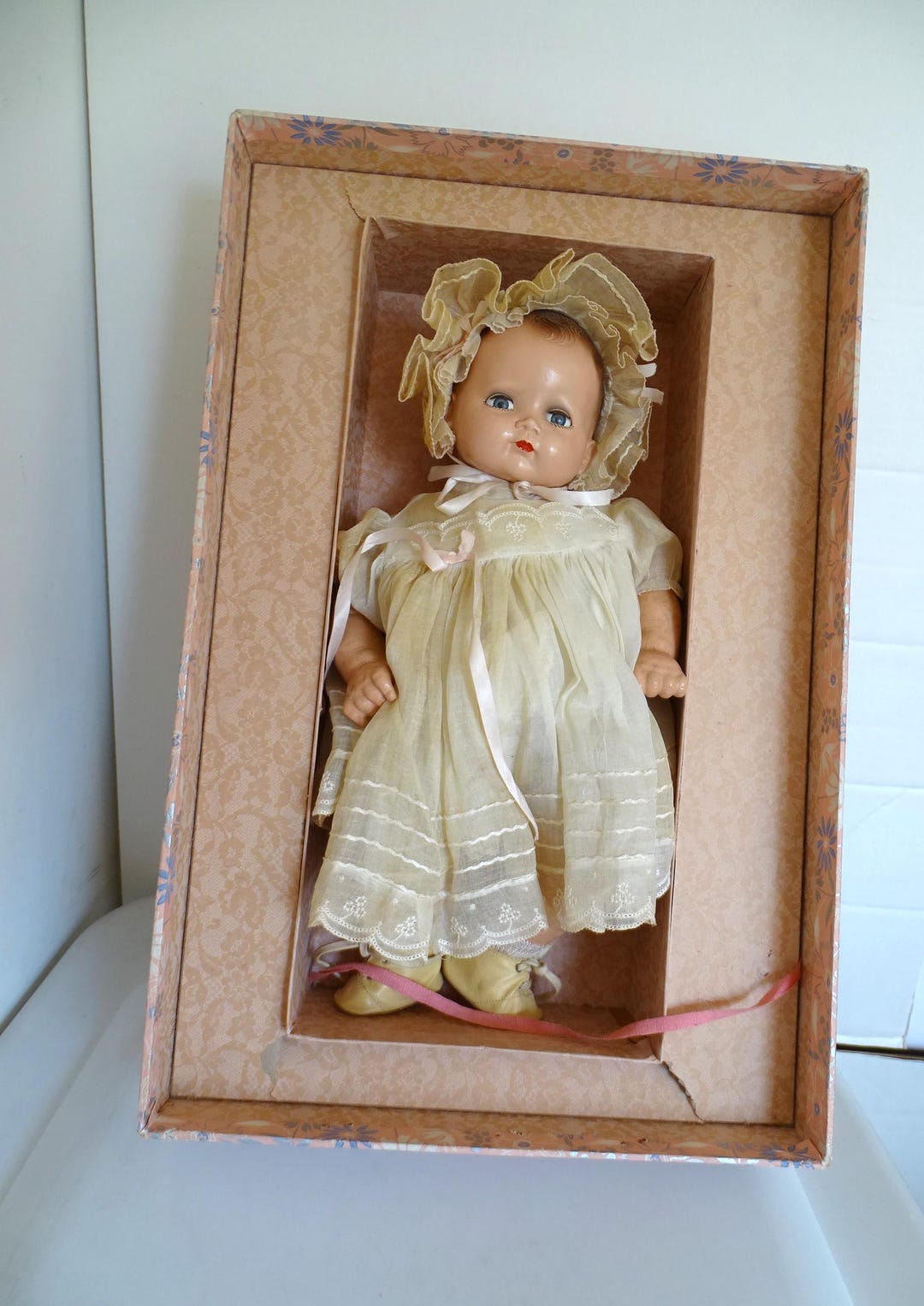 Vintage 1940's Made in USA 14 Hard Plastic & Composition Baby Doll in ...