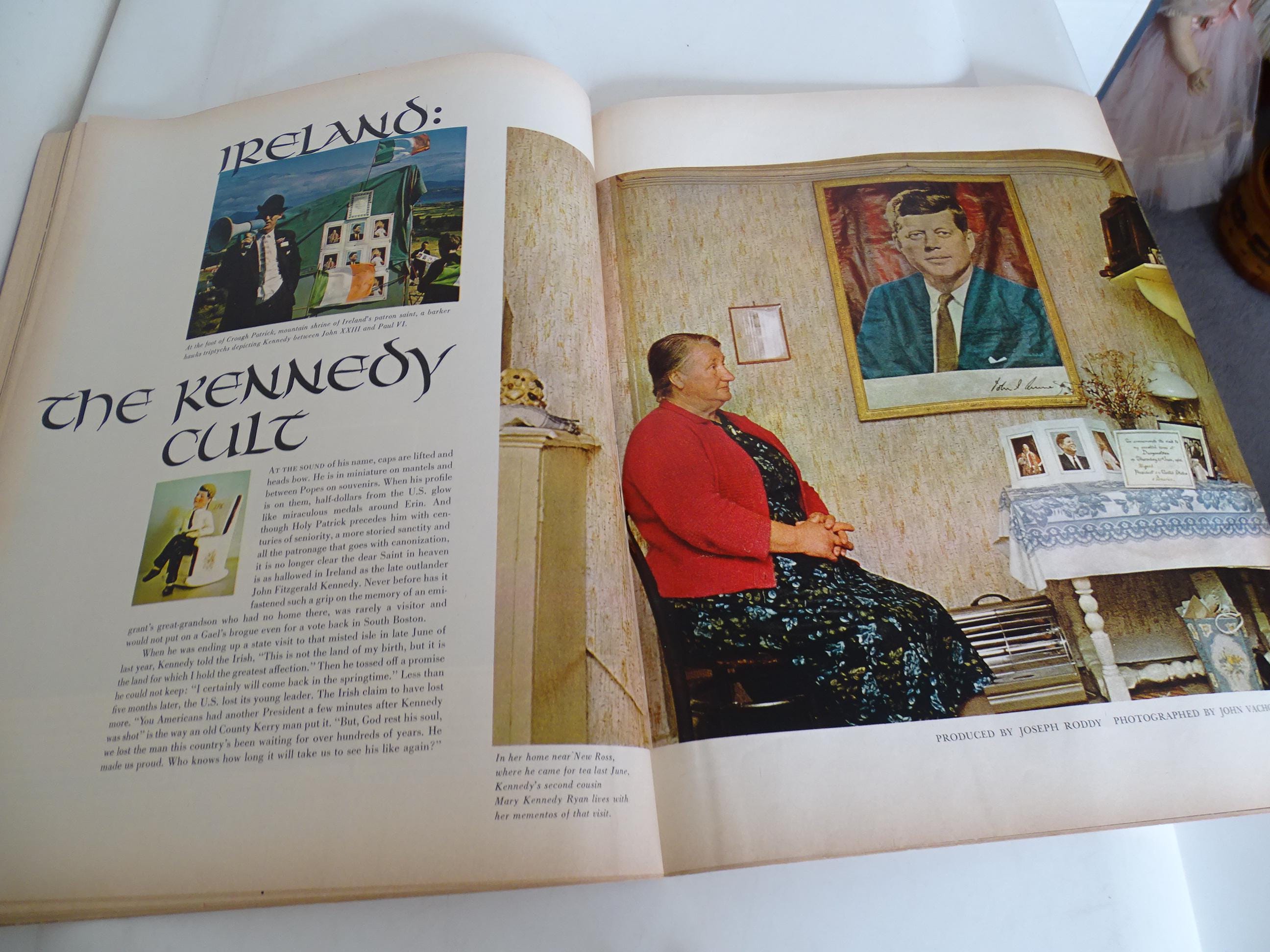 Look Magazine JFK John Kennedy Memorial Issue W/jackie & John John Nov ...