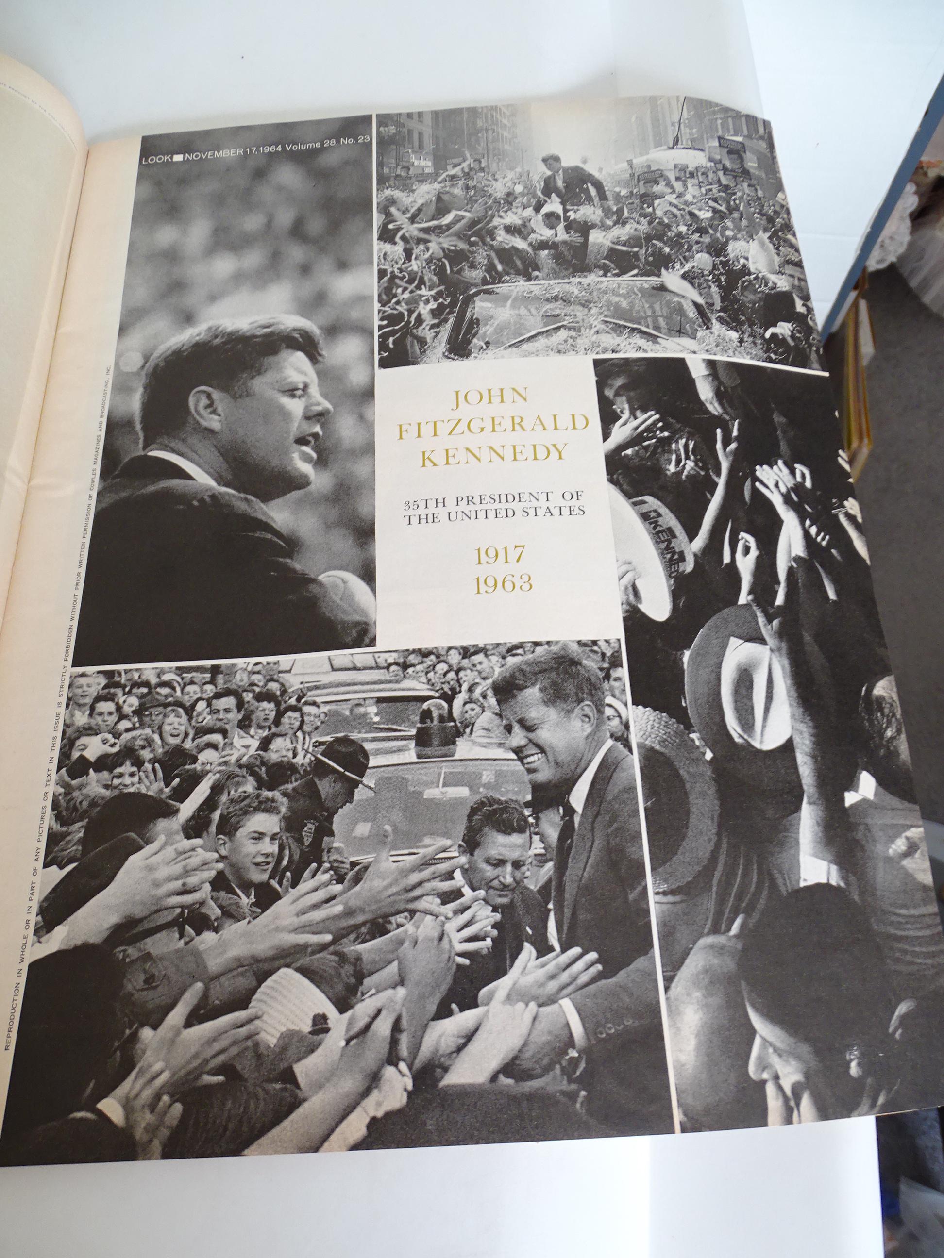 Look Magazine JFK John Kennedy Memorial Issue W/jackie & John John Nov ...