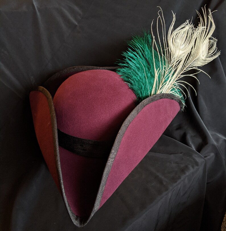 Tricorne Pirate Costume Hat - Etsy