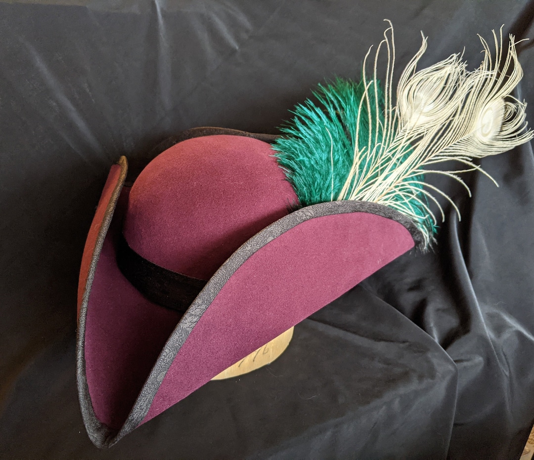 Tricorne Pirate Costume Hat - Etsy