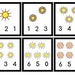 Sun Summer Spring Math Count & Clip Cards, #1-20: Digital - Etsy