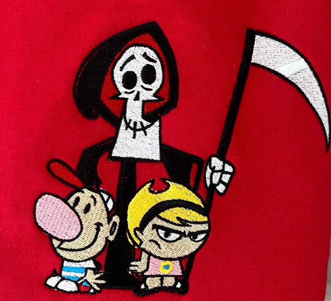 Dark Humor Cartoon Hoodie – Retro Animated Series Sweatshirt - Etsy