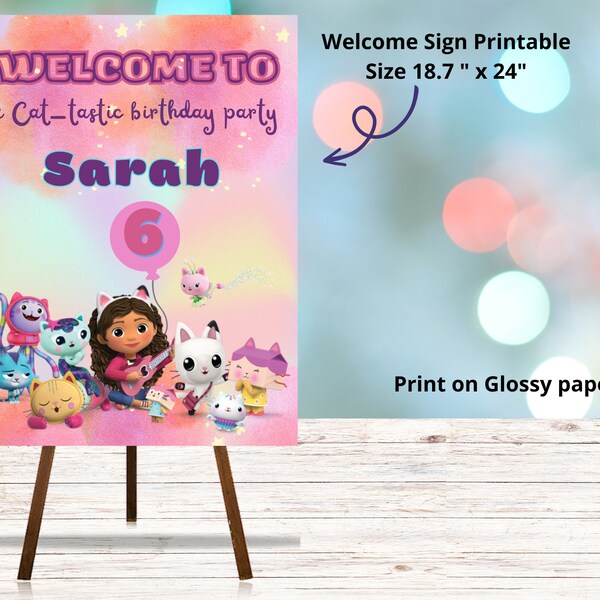 Dollhouse Welcome Signs - Etsy