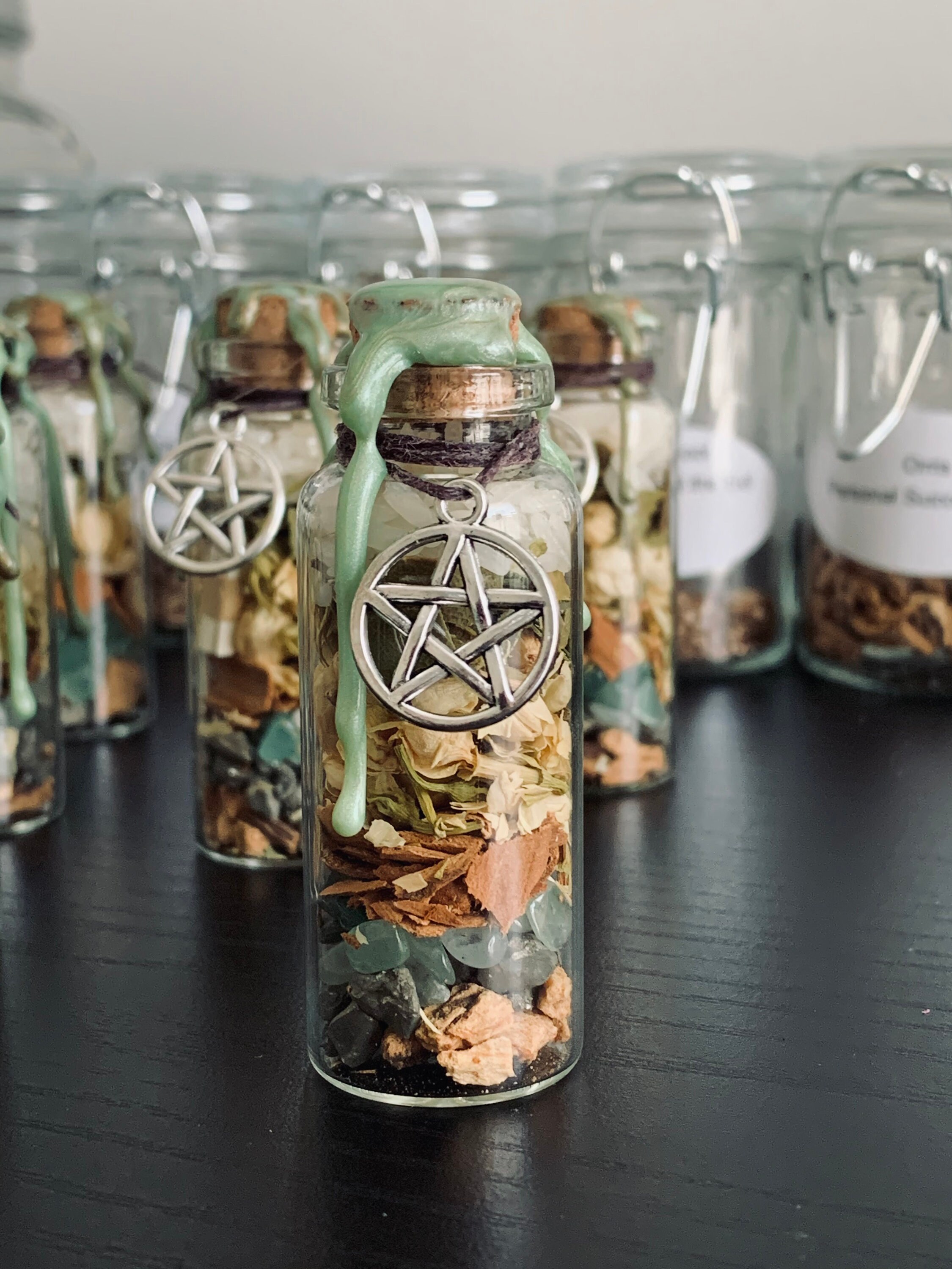 Prosperity Jar/ Money Jar/ Prosperity Wealth and Health Spell | Etsy