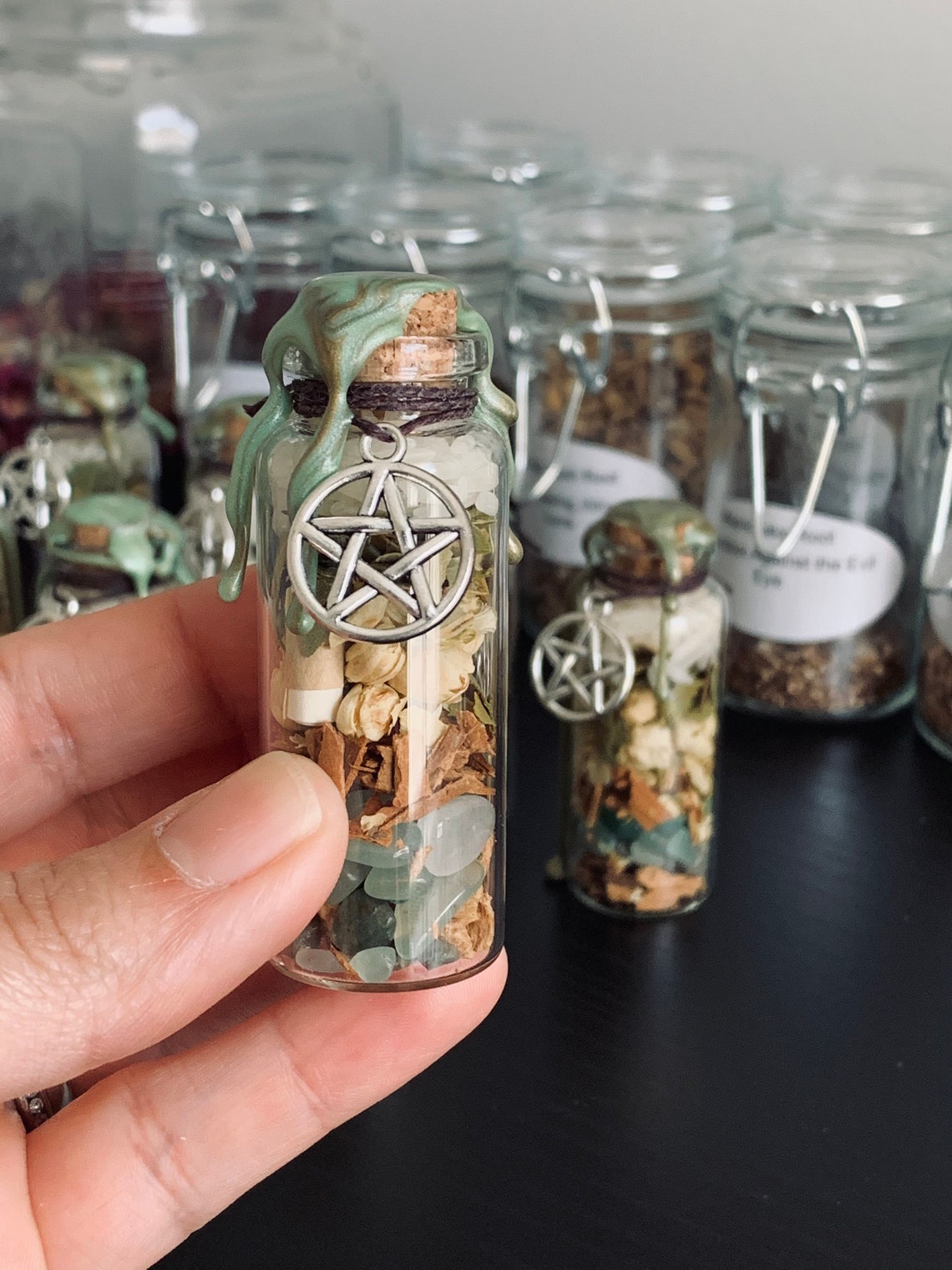 Prosperity Jar/ Money Jar/ Prosperity Wealth and Health Spell | Etsy