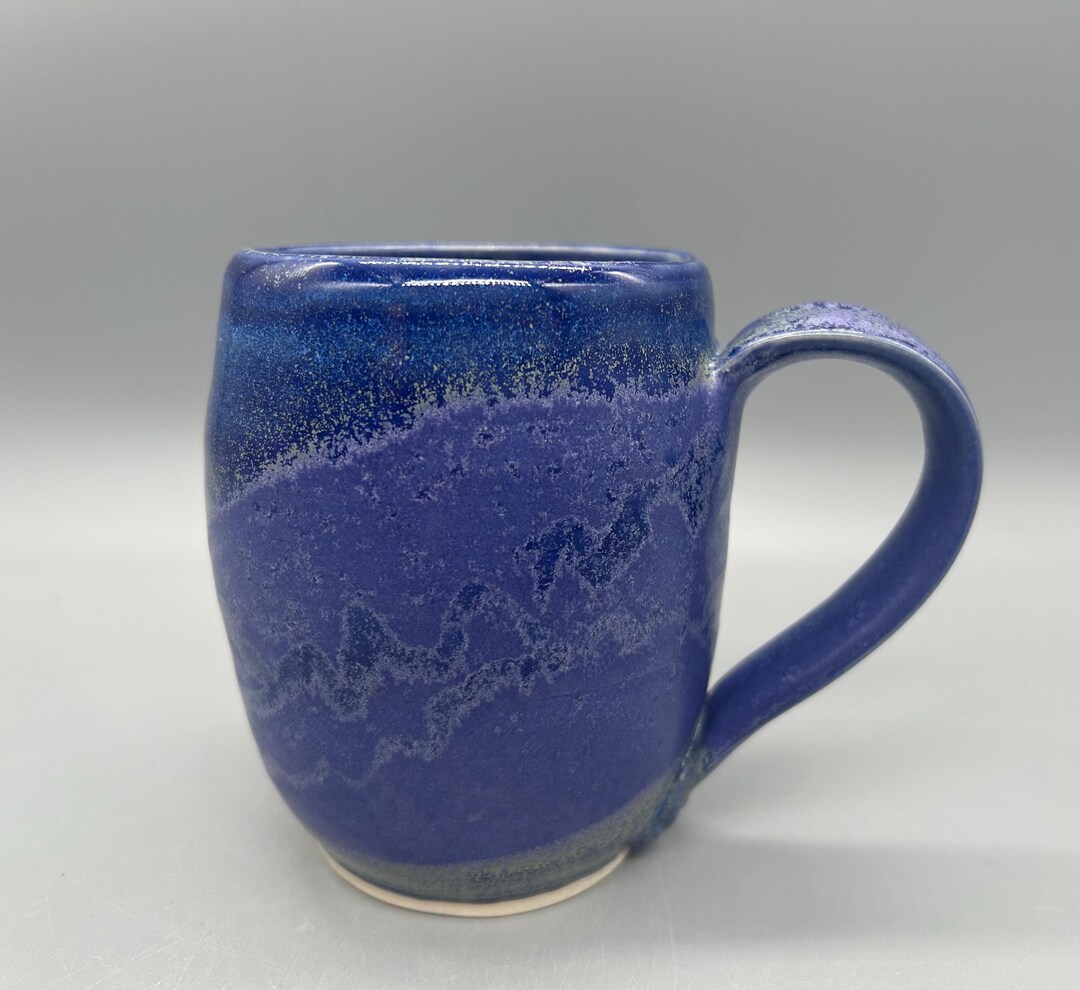 Purple and Blue Mug - Etsy