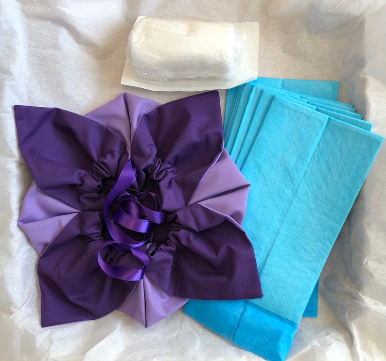 100% Cotton Lotus Birth Placenta Bag Kit - Etsy