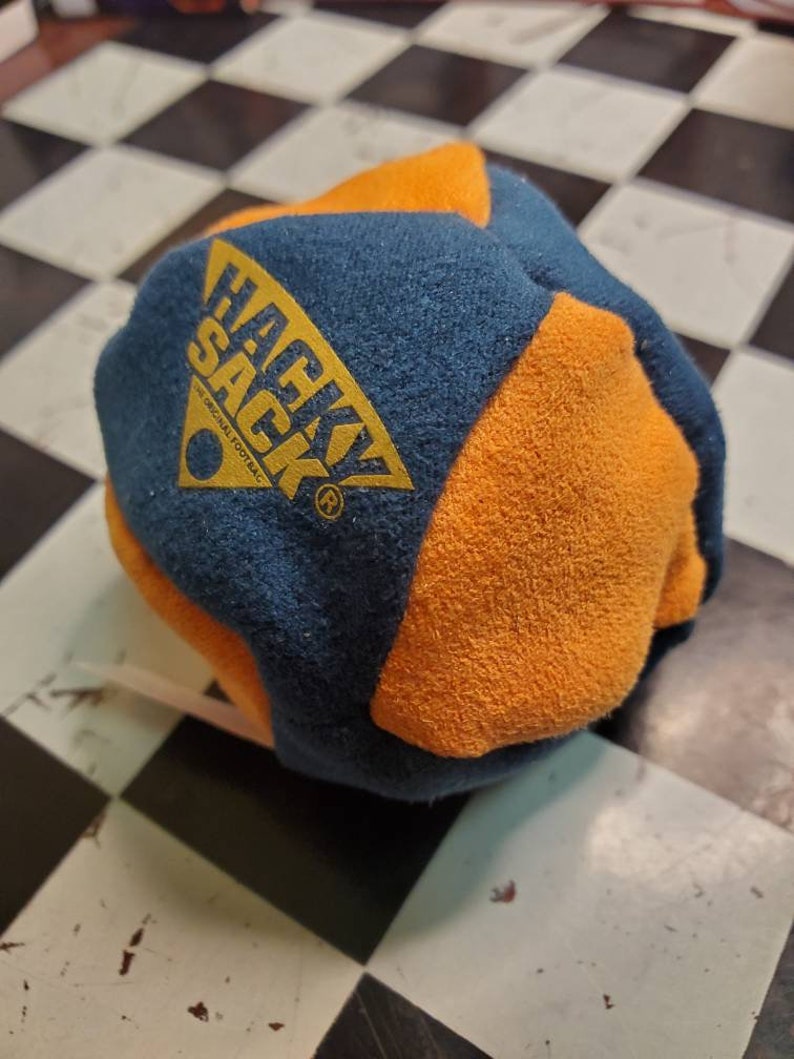 Rebel Wham-o Hacky Sack 8- Panel Crytal Quartz Sand Filled Hackysack ...