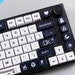 Black Print Keycaps Set Mechanical Keyboard Keycaps Set XDA - Etsy