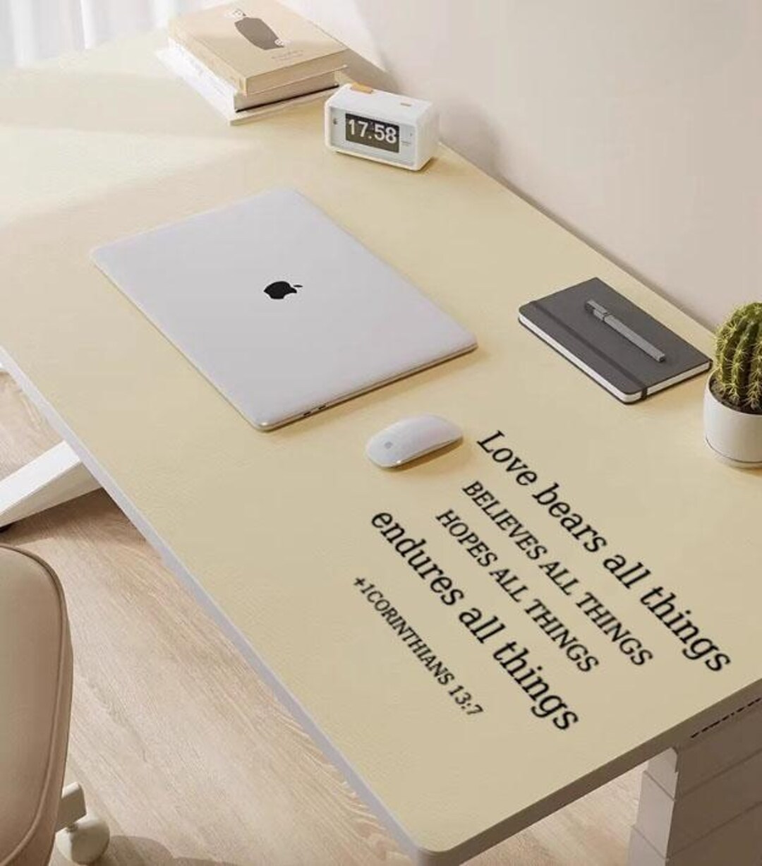 Christian Scripture Desk Mat, Bible Affirmations Desk Mat ...