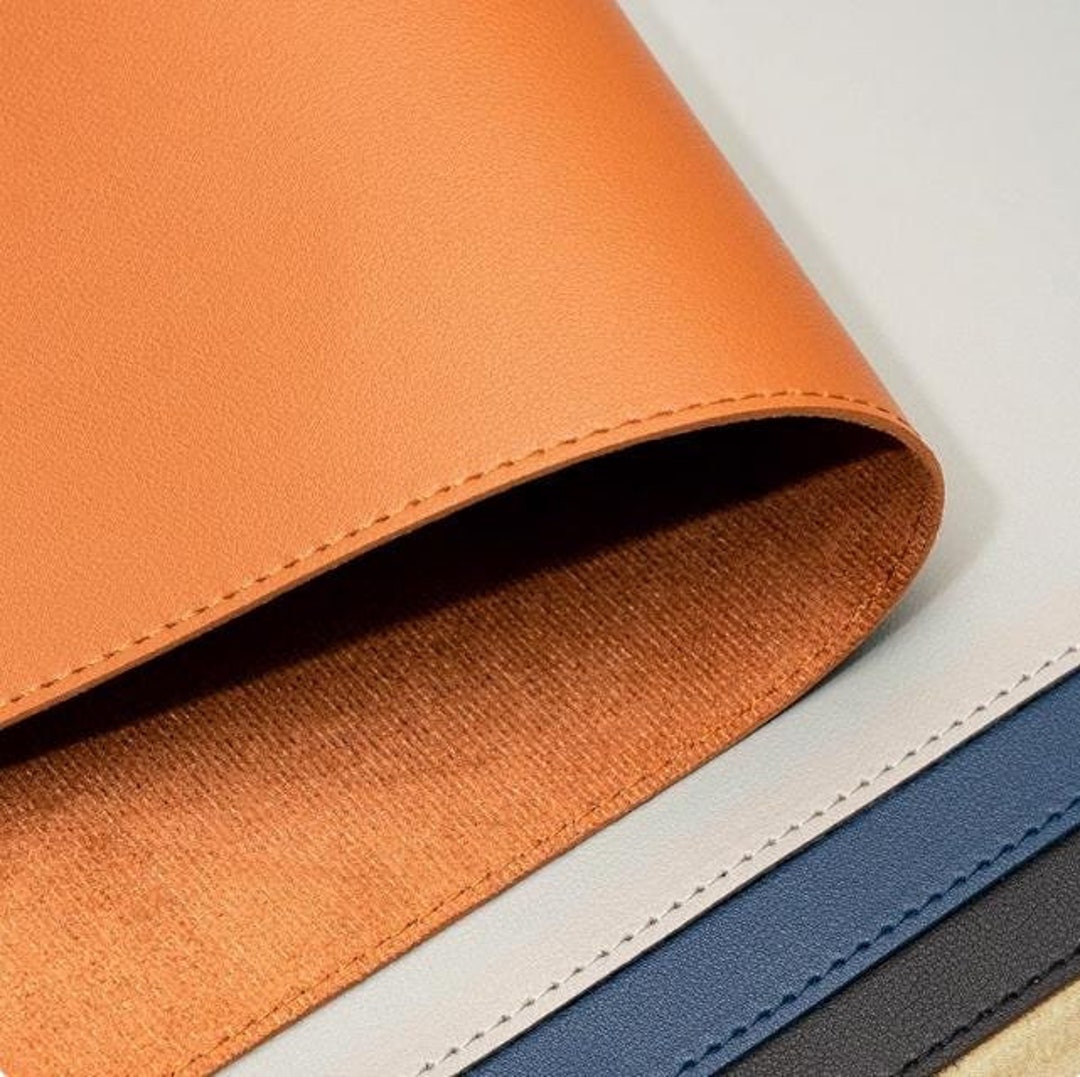 PU Leather + Suede Desk Mat, Extra Large Desk Mat, Custom Size Desk Mat ...