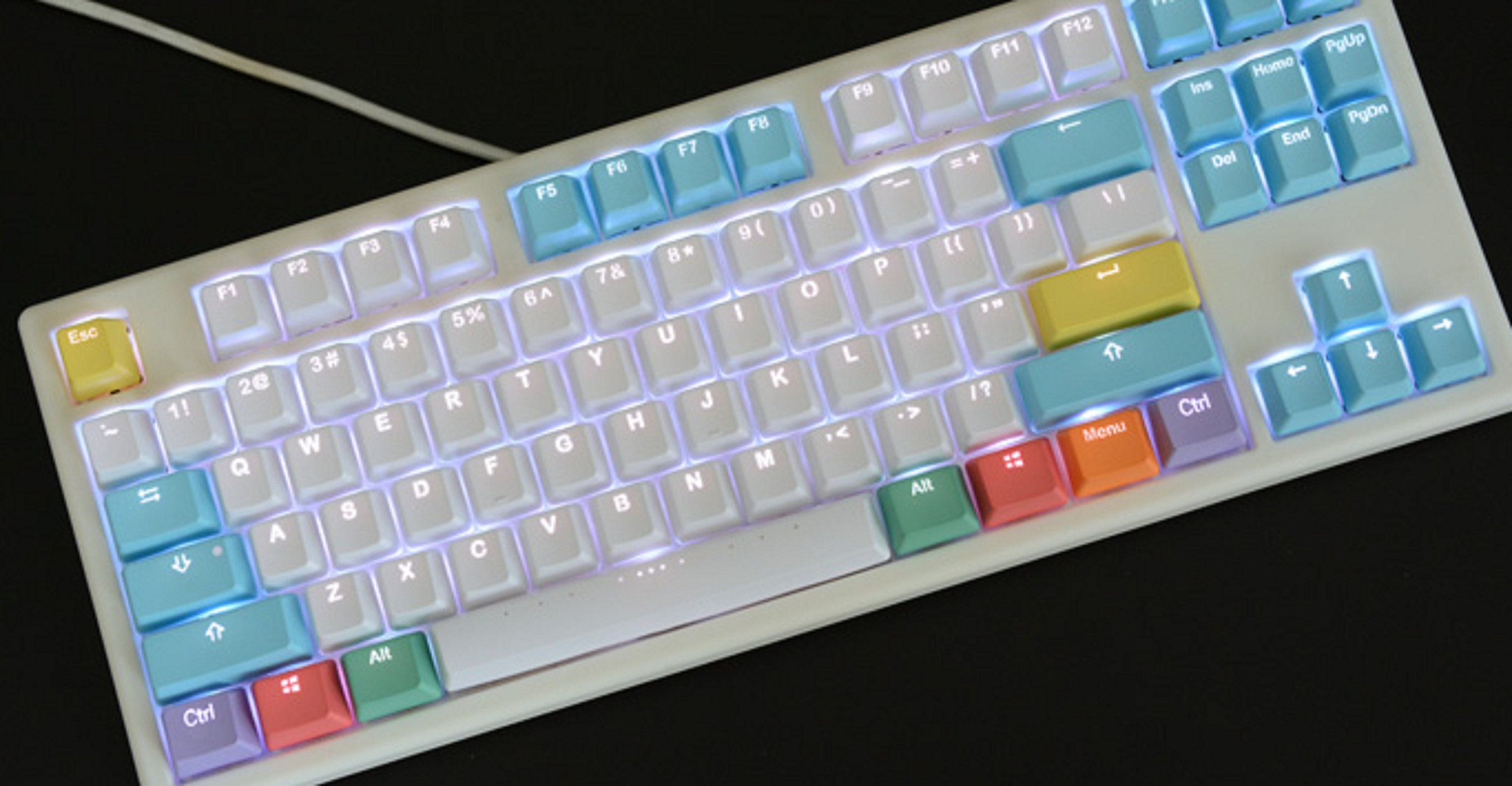 Colorful Keycaps Set Oem Artisan Keycaps Set 87 108 Resin MX | Etsy