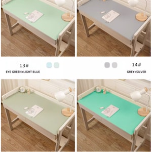 Leather Office Desk Mat, Custom Size Desk Mat, Large Waterproof Mouse ...