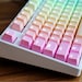 Rainbow Keycaps Set, Cherry Artisan Keycaps Set, 87 104 108 Resin MX ...