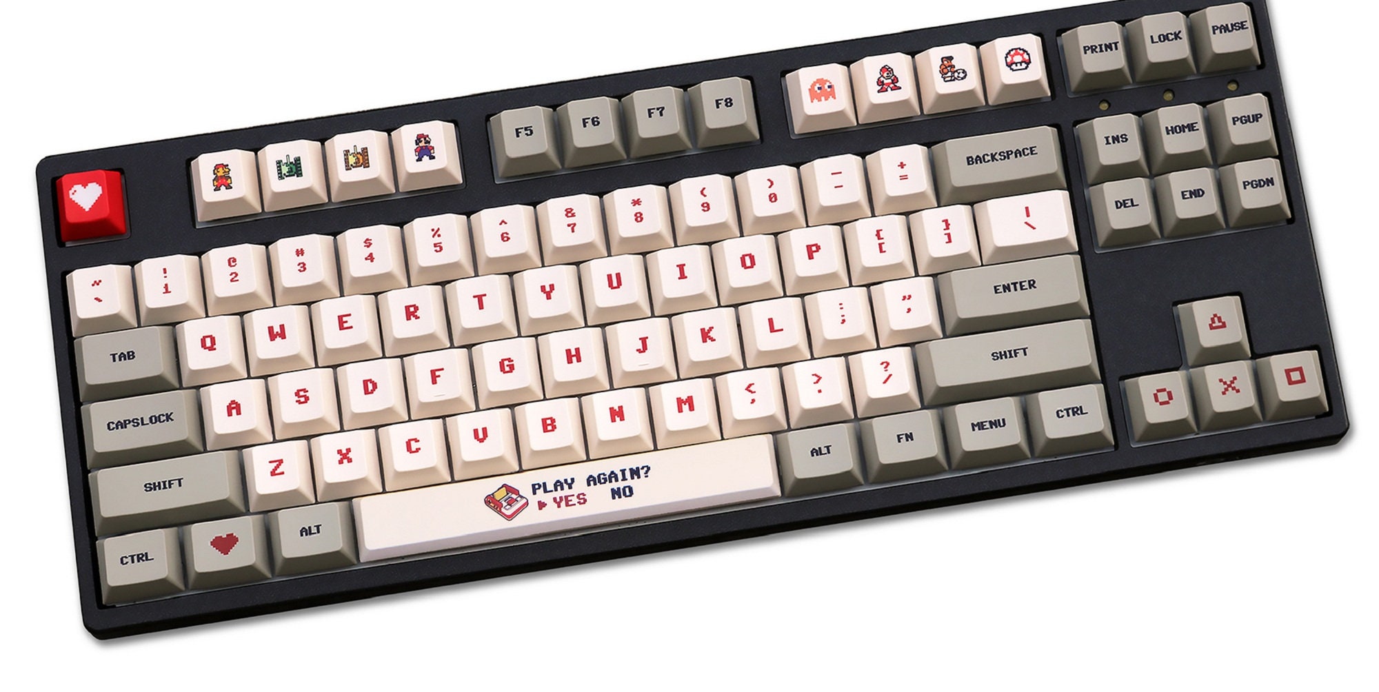 Retro Keycaps Set Cherry Artisan Keycaps Set 60 68 84 108 | Etsy