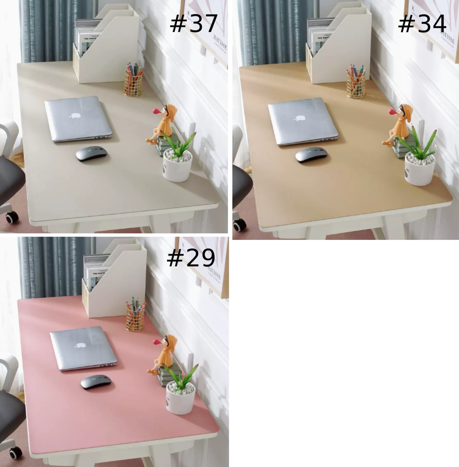 Custom Desk Mat, PU Leather Desk Mat, Custom Size Desk Mat ...