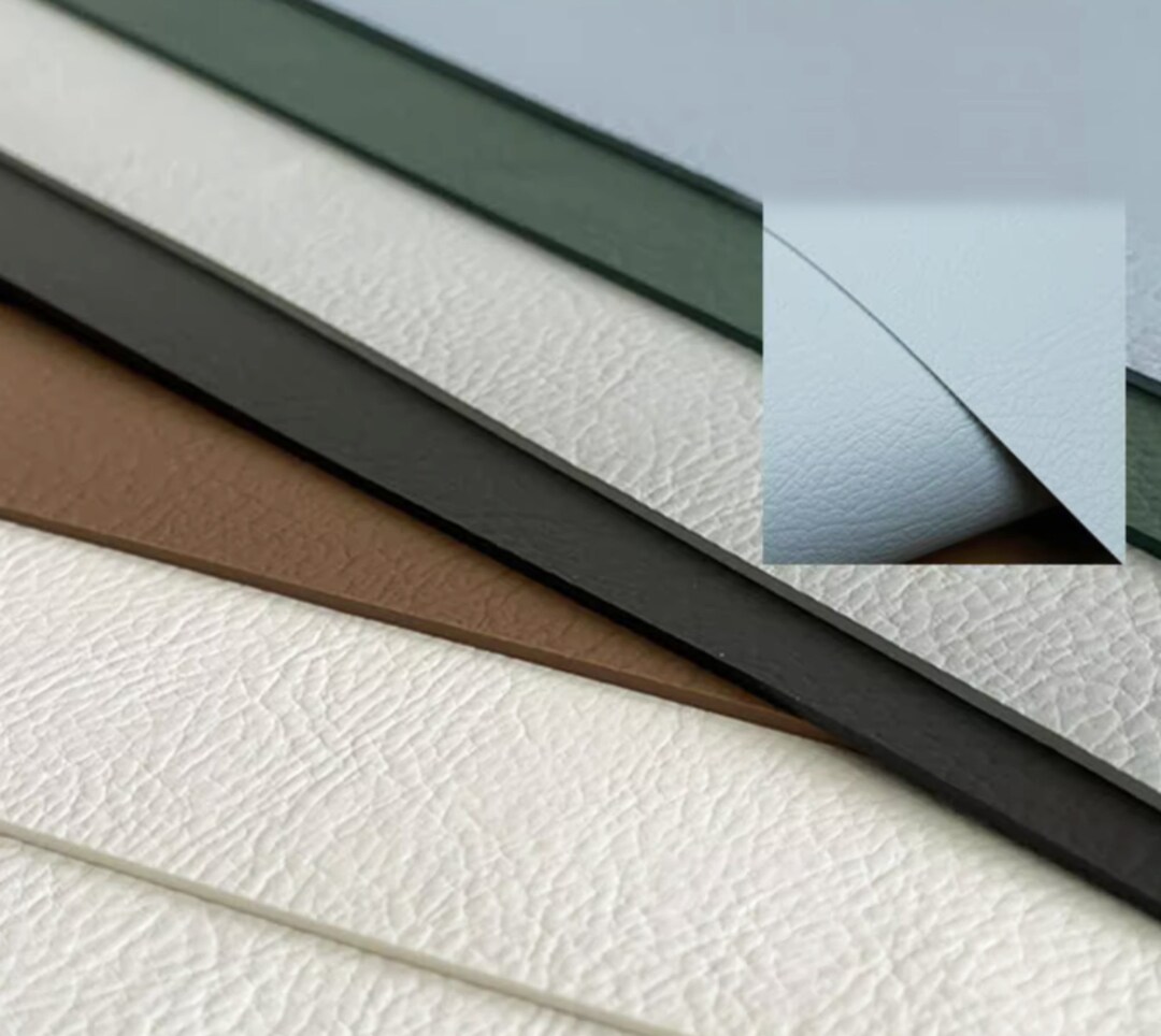 Custom Size Desk Mat, Round Soft Leather Mouse Mat, Gray Waterproof ...