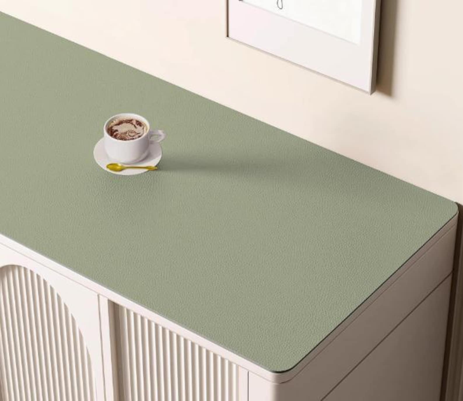 Sideboard Table Mat, Custom Size Desk Mat, Office Desk Mat, Countertop ...