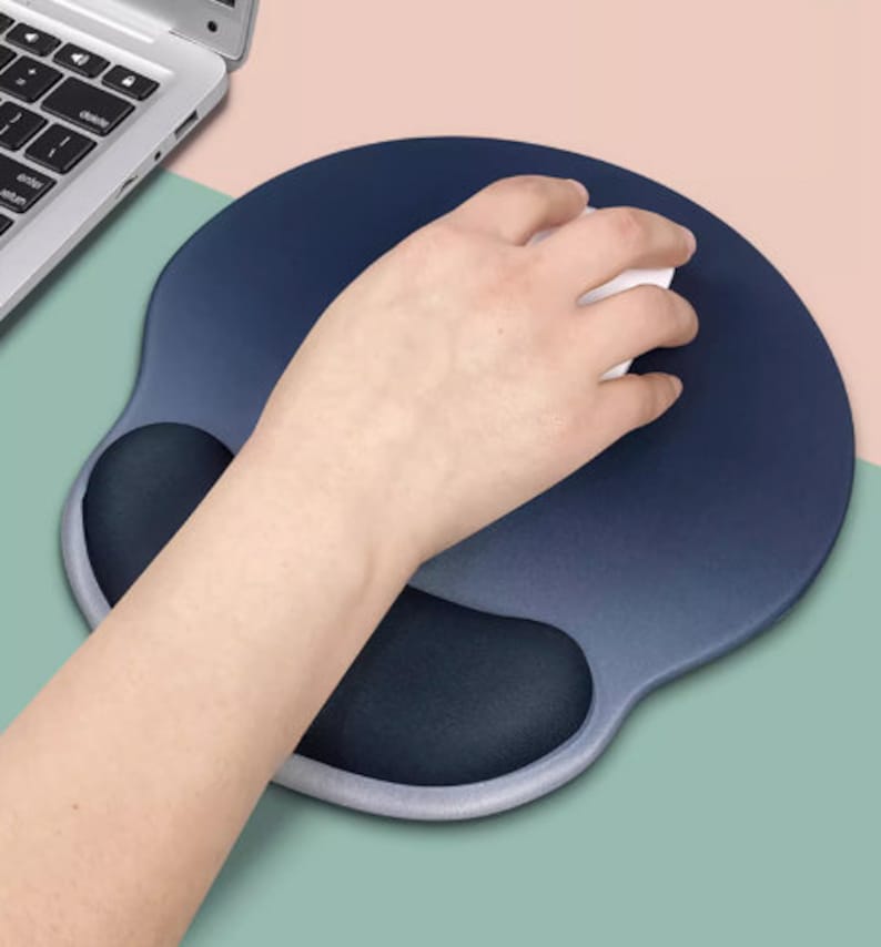 Gradient Wrist Rest, Memory Foam Wrist Rest, 3D Silicone Thickened ...