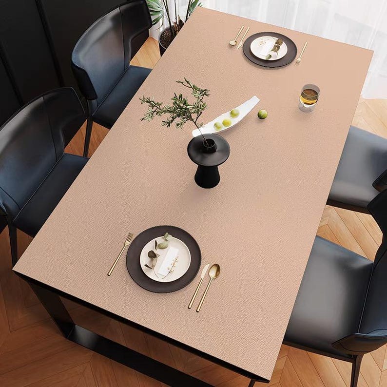 Office Desk Mat, PU Leather Desk Mat, Custom Size Desk Mat, Large ...