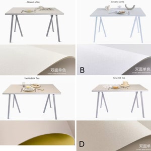 Brown Custom Desk Mat, Leather Desk Mat, Custom Size Desk Pad, Large ...