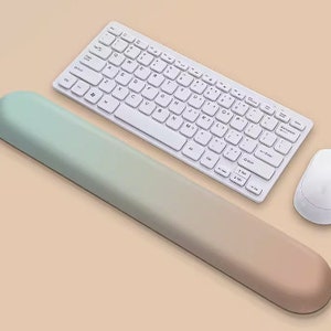 Gradient Wrist Rest, Memory Foam Wrist Rest, 3D Silicone Thickened ...