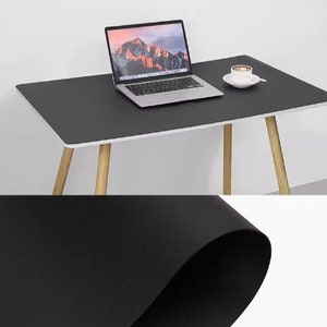 Custom Size Desk Mat, Nappa Leather Desk Mat, Personalized Office Desk ...