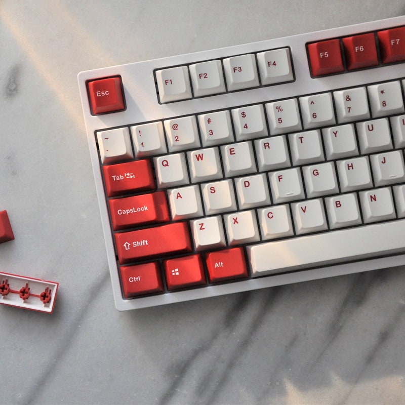 Ceramic Keycaps Keyboard - Etsy