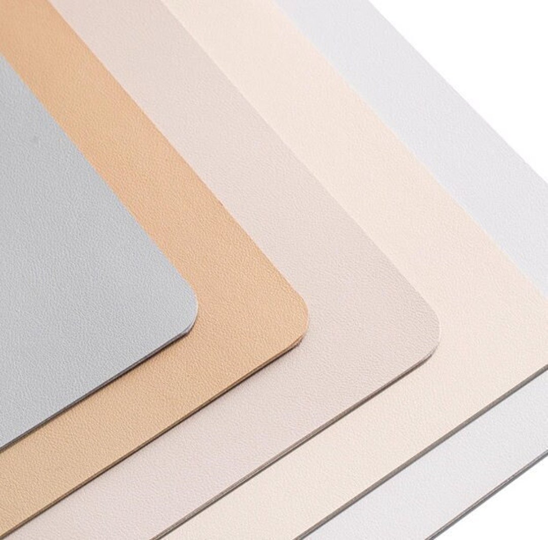 Personalised Office Desk Mat, Custom Desk Mat, Leather Desk Mat, Large ...