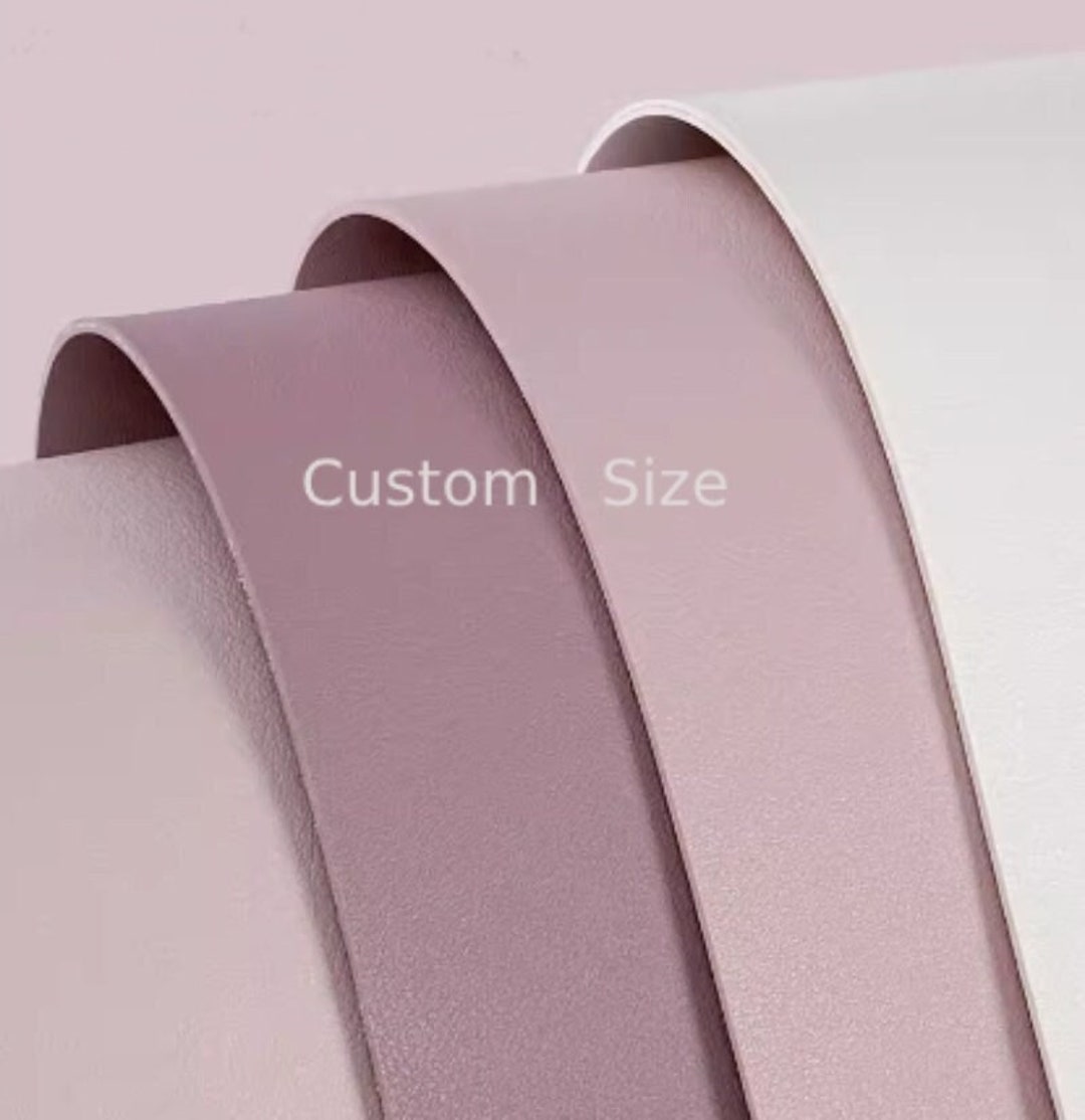 PVC Leather Desk Mat, Custom Size Desk Mat, Large Desk Mat, Waterproof ...