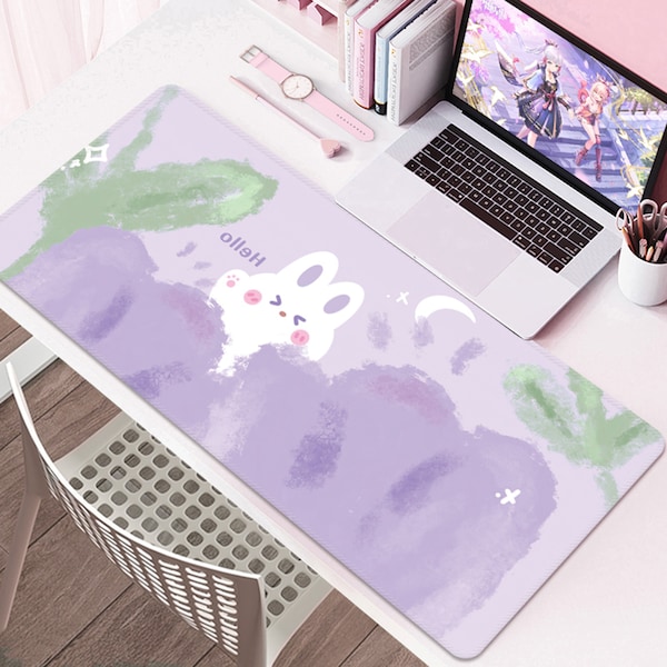 Kawaii Keyboard and Mouse Pad - Etsy