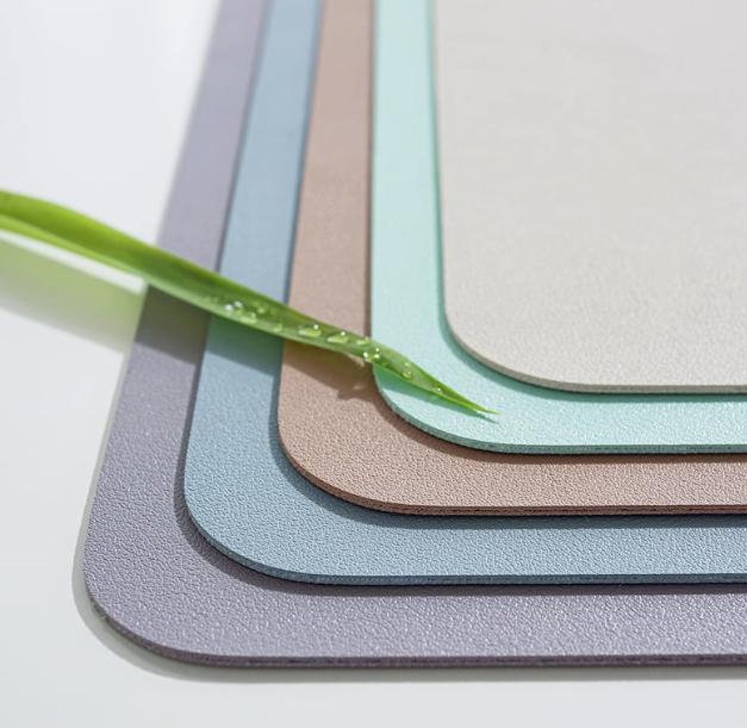 Large Office Desk Mat, Custom Size Desk Mat, Faux Leather Desk Pad ...