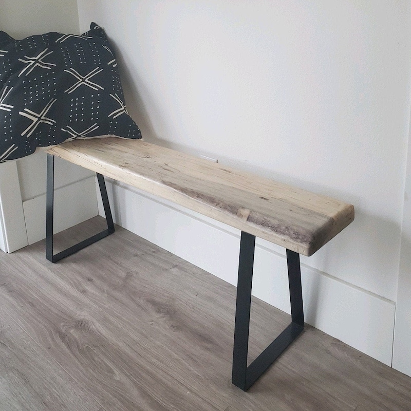 Rustic Bench - Etsy
