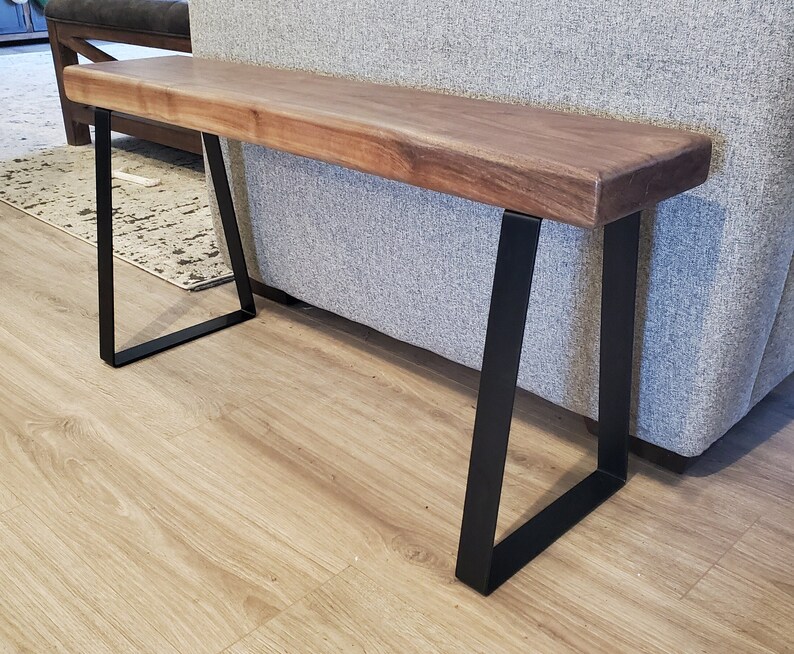 Bench Side Table Entry Way Bench End of Bed Bench Table Bench - Etsy