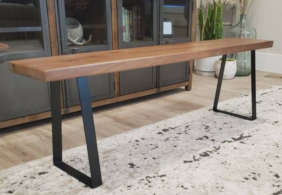 Bench Side Table Entry Way Bench End of Bed Bench Table Bench Rustic ...