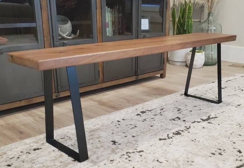 Bench Side Table Entry Way Bench End of Bed Bench Table Bench - Etsy