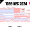 1099 NEC Editable PDF Fillable Template 2024 | With Print and Clear ...
