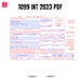 1099 INT Form PDF Template 2024 | 2023 With Print and Clear Buttons - Etsy
