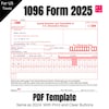 1099 NEC Editable PDF Fillable Template 2024 | With Print and Clear ...