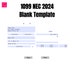 1099 NEC Editable PDF Fillable Template 2024 | With Print and Clear ...